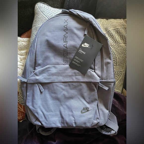 Nike | Bags | Nwt Nike Air Max Gray Backpack | Poshmark
